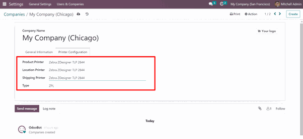 Label Printing with Zebra Printer Module | Odoo App Store